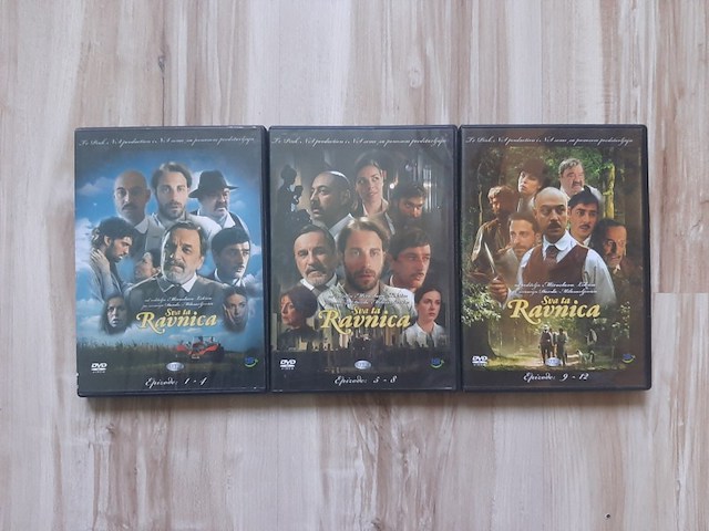 Sva ta ravnica 3xDVD komplet TV serija