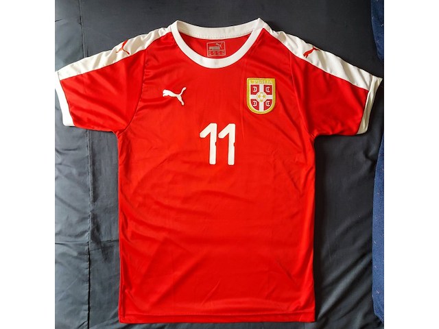 SRBIJA Puma dres reprezentacije KOLAROV Broj 11 Vel.164