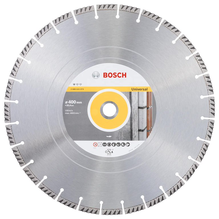 Bosch Dijamantska rezna ploča Standard for Universal 2608615073, 400x20x3.2x10mm