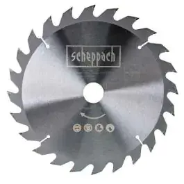 Scheppach List testere za drvo, 24 zuba, 250×2.4×1.8×30mm