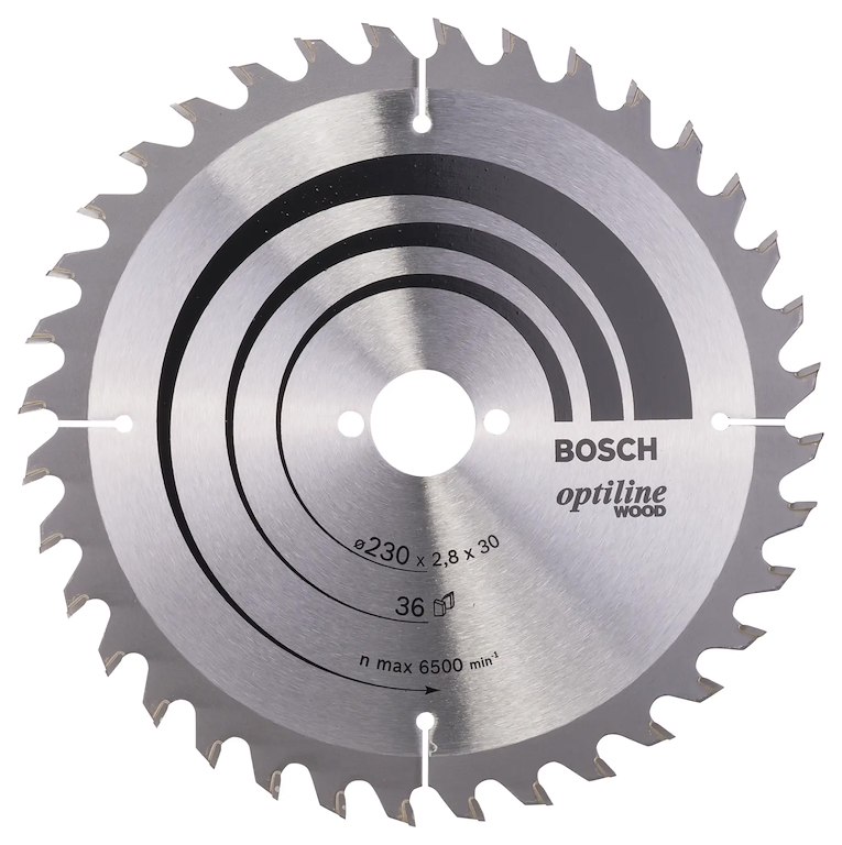 Bosch List kružne testere Optiline Wood 2608640628, 230 x 30 x 2,8 mm, 35