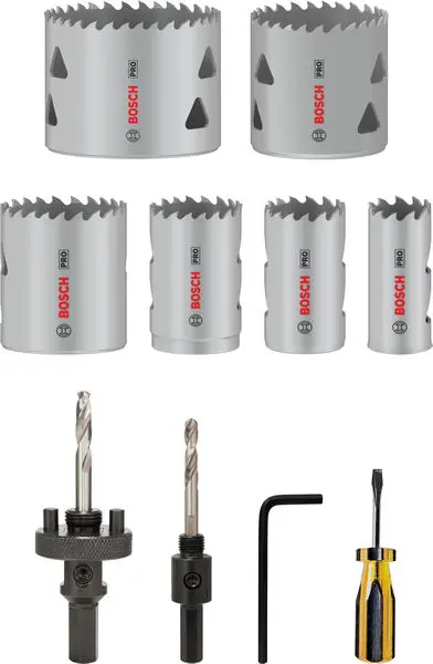 Bosch Pro Multi Material set testera za otvore 2608900524, 12 delova
