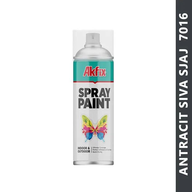 AKFIX boja u spreju 7016 antracit siva 400 ml