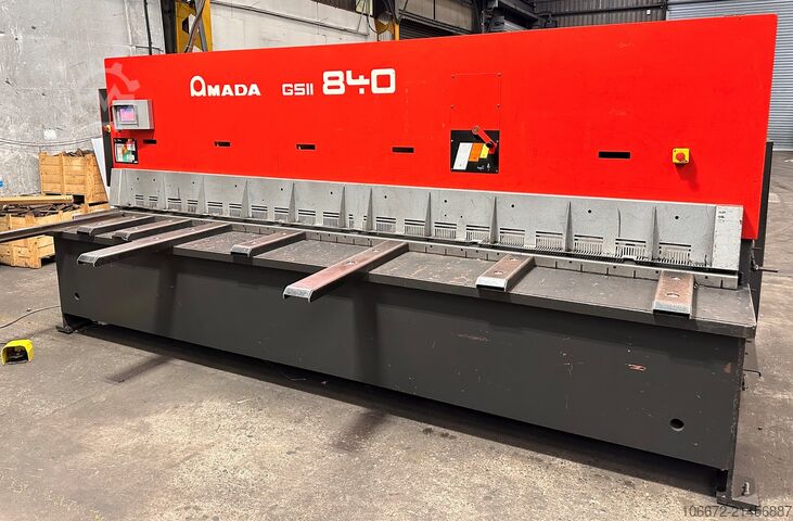 Hidraulična giljotinska makaza
Amada GS11 840 PNEUMATIC SHEET SUPPORT SYS