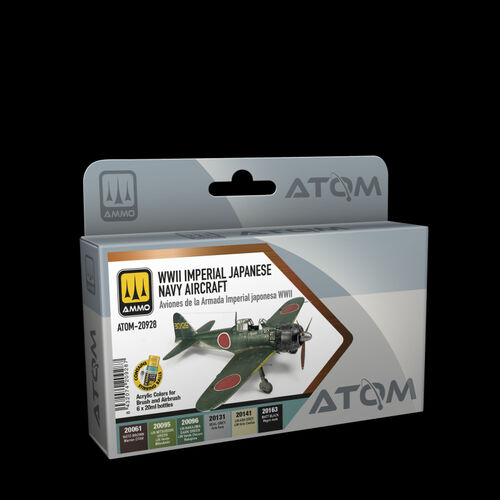AMMO of Mig Jimenez ATOM-20928 WWII Imperial Japanese Navy Aircraft Set