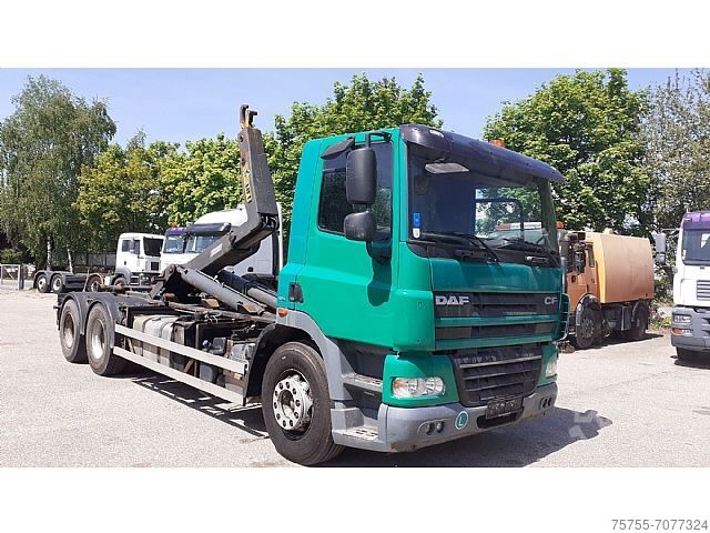 Roll-off kamion sa bakšišom
DAF CF 85-460 Abrollkipper Hyvalift 22t 6x2 Euro5