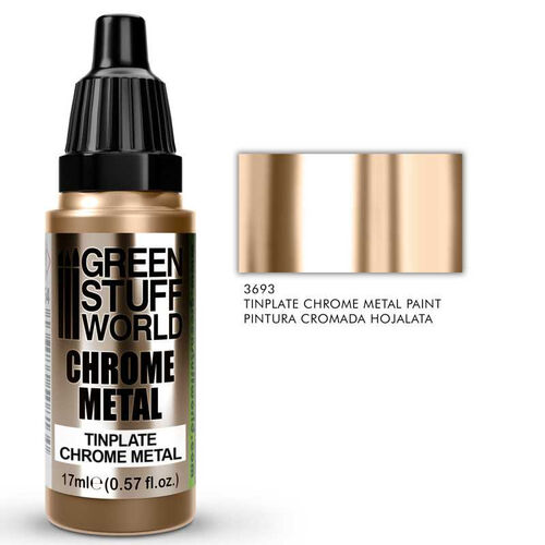 Green Stuff World 3693 Chrome Metal - Tinplate Metallic