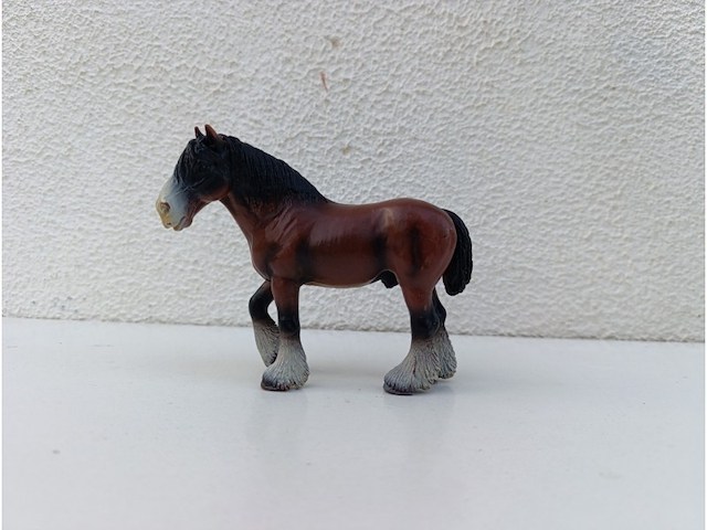 Schleich konj - Clydesdale horse
