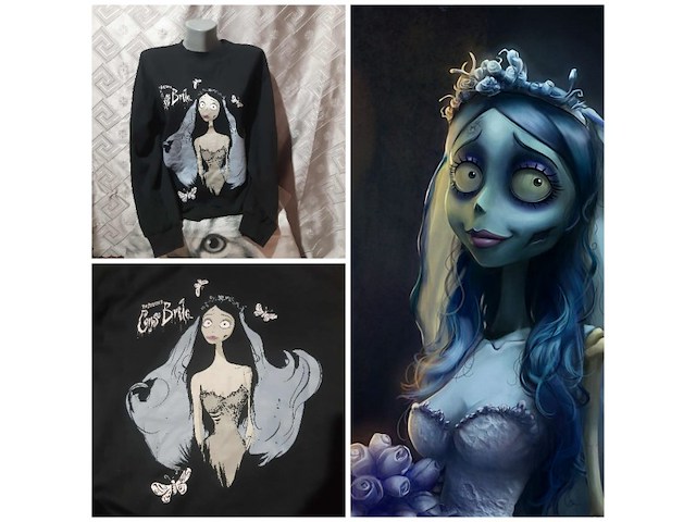 Tim Burton Corpse Bride Duks/Bluza XS/S
