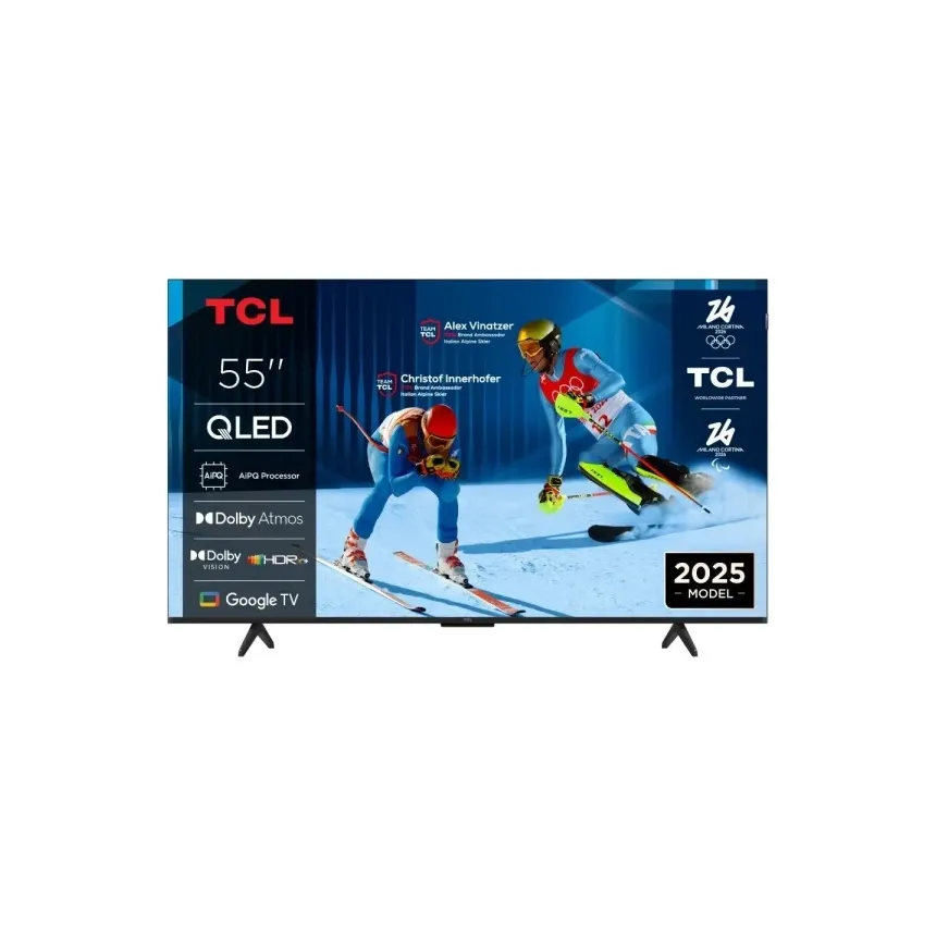 SMART QLED TV 55 TCL 55P7K 3840x2160/4K/UHD/60Hz/DVB-T2/C/S2/Google TV