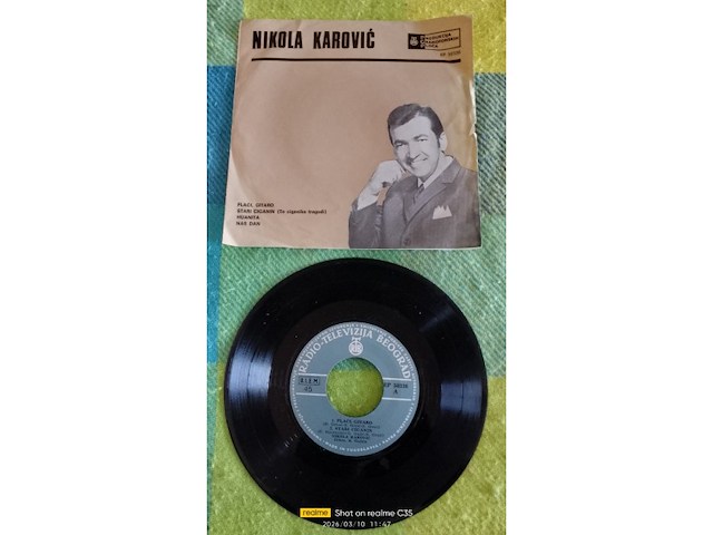 NIKOLA KAROVIC 1968 - PLACI GITARO