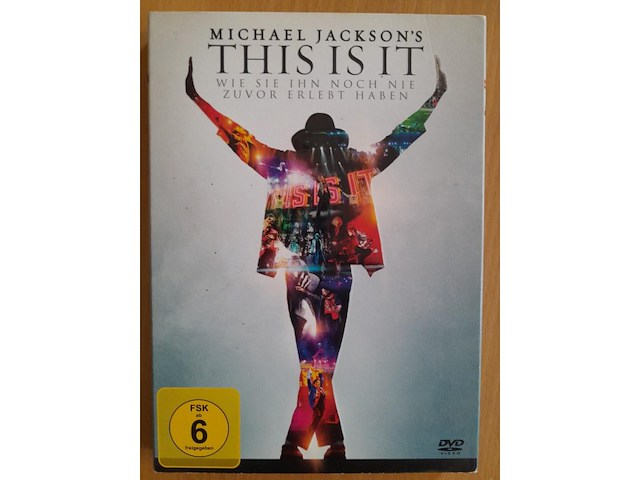 Michael Jackson ‎– This Is It DVD DE-LUXE EDITION 2010