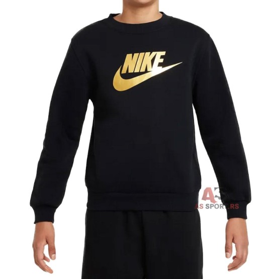 Nike Dukserice Nsw Club Fleece Crew Gold L