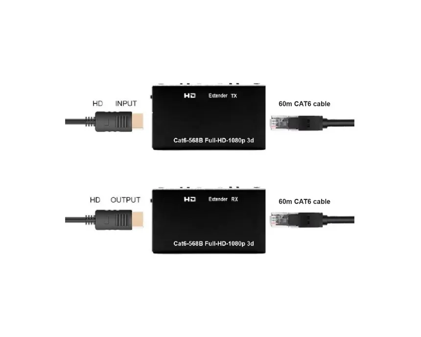 GEMBIRD DEX-HDMI-06 HDMI Ekstender 60m active