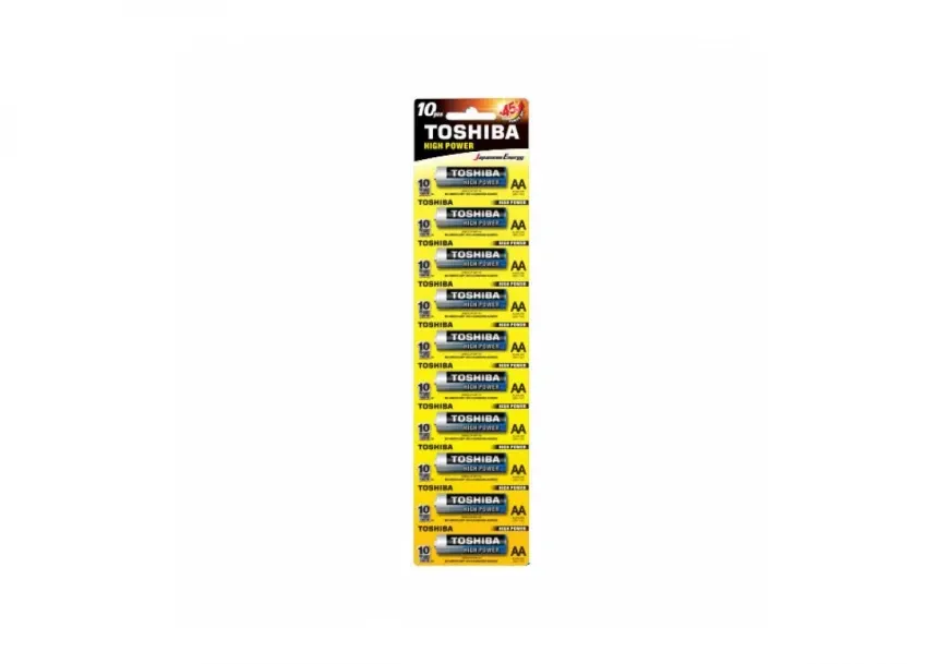TOSHIBA HIGH POWER ALKALNA BATERIJA LR6 BP 10/1 (1100015092)