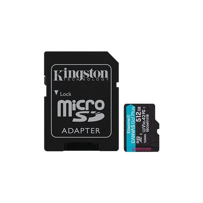 MEM SD MICRO 512GB Canvas Go! Plus + ADP SDCG4/512GB