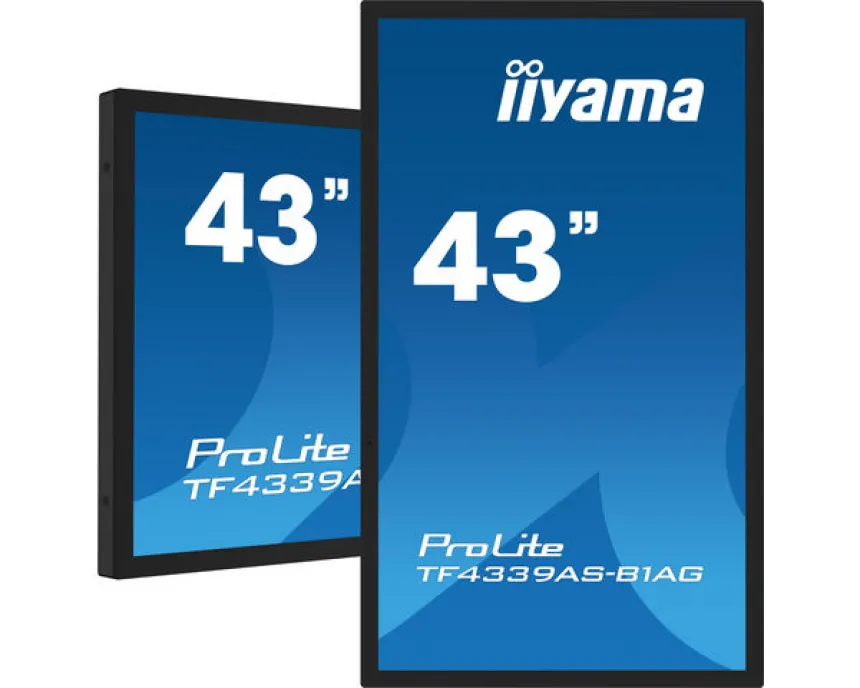IIYAMA Prolite TF4339AS-B1AG Business Monitor - 108 cm (42.5"), 4K UHD (3840x2160), IPS LED, 60Hz, 8ms, 500 cd/m²