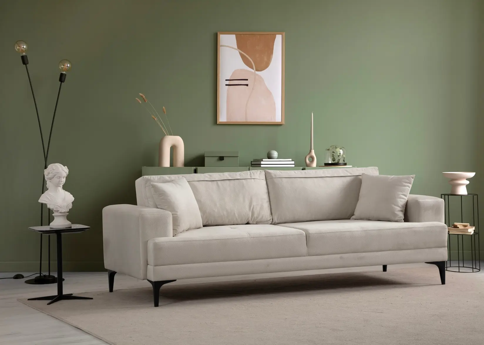 Atelier del Sofa Trosed Astana 100x78x234cm Bež