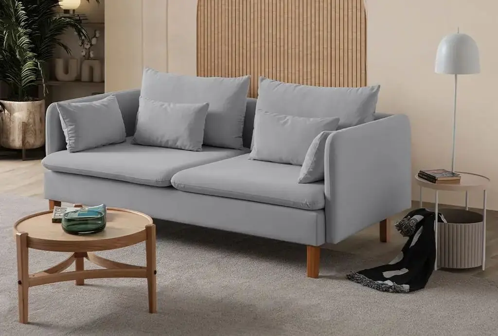 Atelier del Sofa Trosed Flexy, 195 x 100 x 75 cm, Sivi