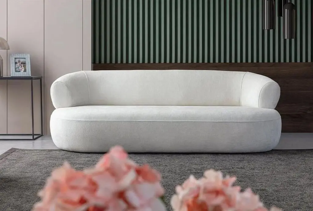 Atelier del Sofa Trosed Roma, 230 cm, Beli