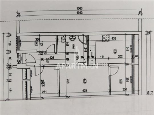 Banjica, renoviran, odmah useljiv ID#2357
