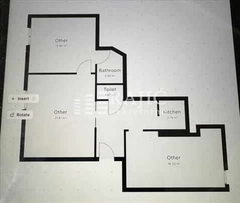 Palilula, Vojvode Dobrnjca, 3.0, 82m2 #4450
