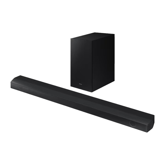 Soundbar Samsung HW-B650/EN, Bluetooth, 5.1 ch, 430 W, Crna