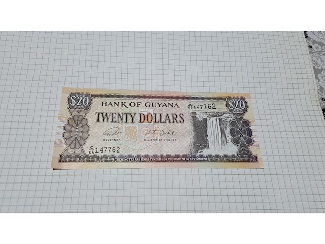 GVAJANA 20 DOLLARS