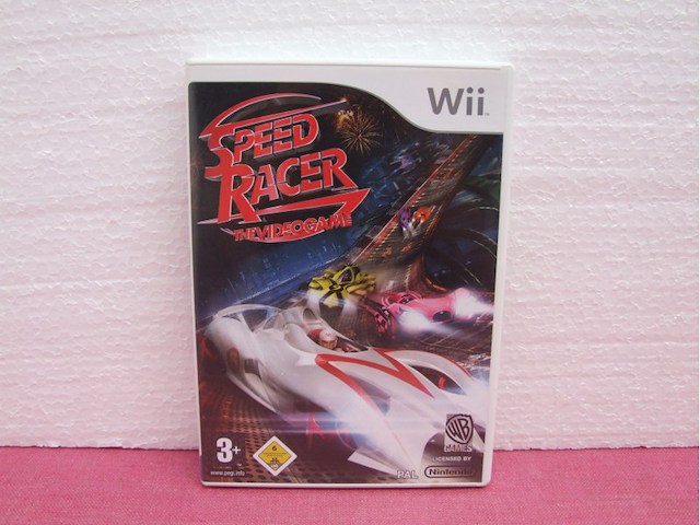 Speed Racer Nintendo Wii trkacka igra ORIGINAL+GARANCIJ