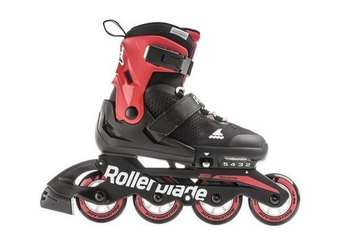 ROLERI ROLLERBLADE DEČIJI MICROBLADE black-red