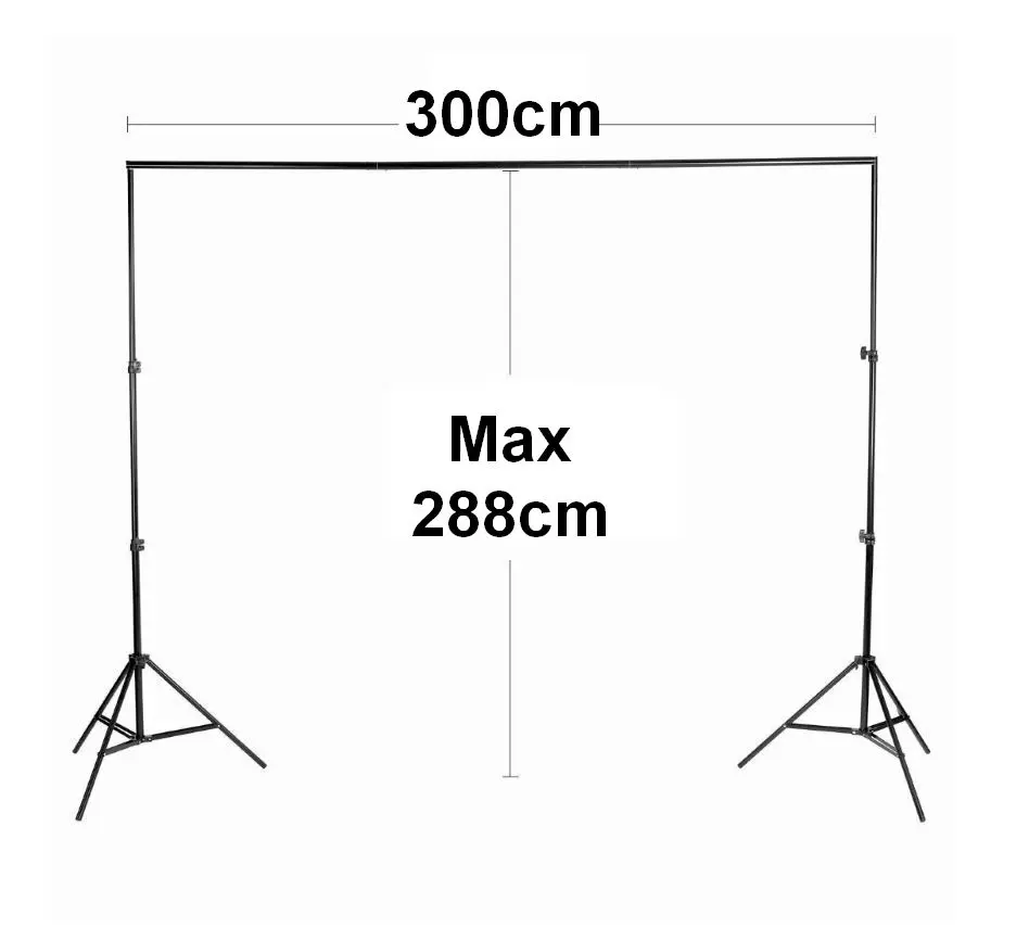 Nosač 3m x 2.88m za foto pozadine