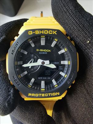 Casio G-Shock GA-2100H Žuti Profi Replika