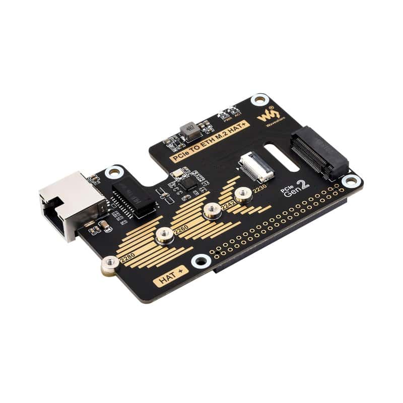 PCIe na ETH i M.2 Adapter za Raspberry Pi 5