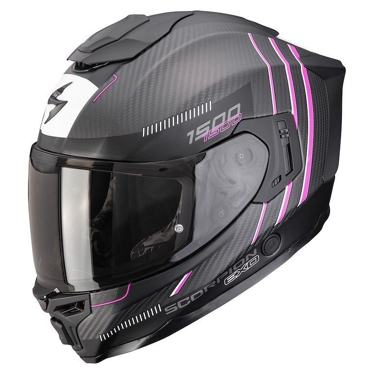 EXO-1500 CARBON AIR ZITY Matt Black-Pink