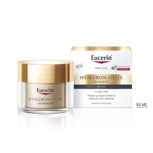 Eucerin Hyaluron-Filler + Elasticity Noćna krema 50 ml