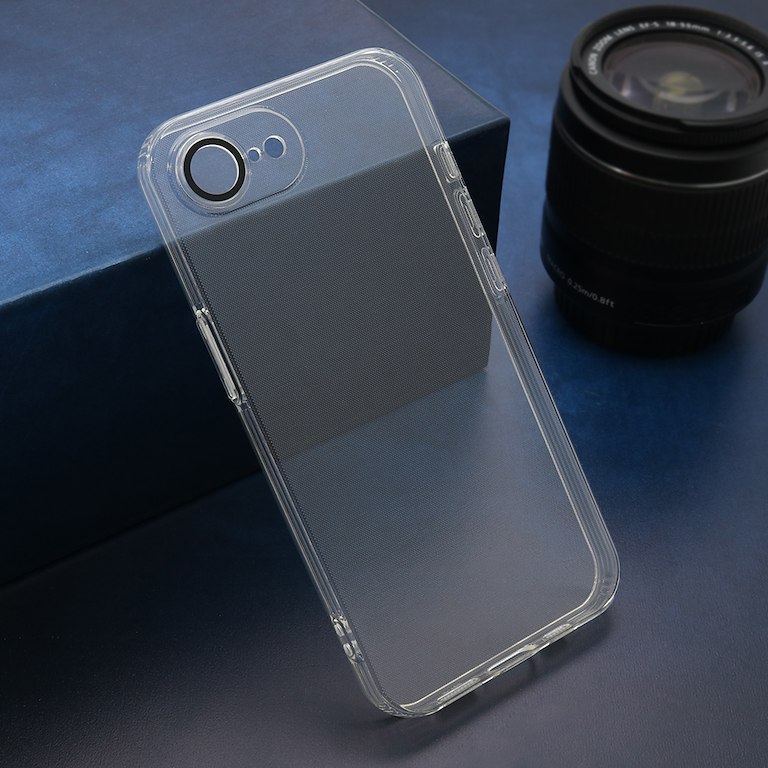 Futrola CLEAR CAMERA GLASS za iPhone 16e/17e (6.1) providna (MS)