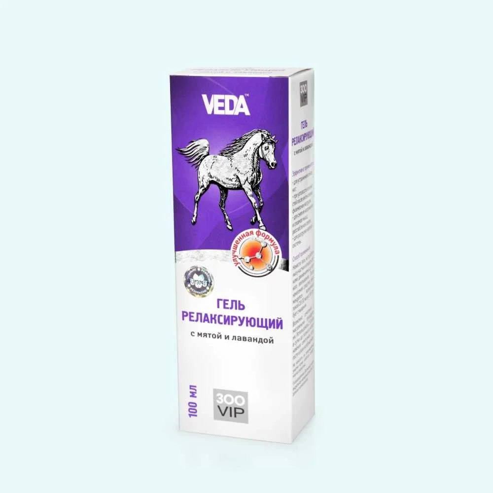 VEDA Relaksirajući gel - Nana i lavanda 100ml