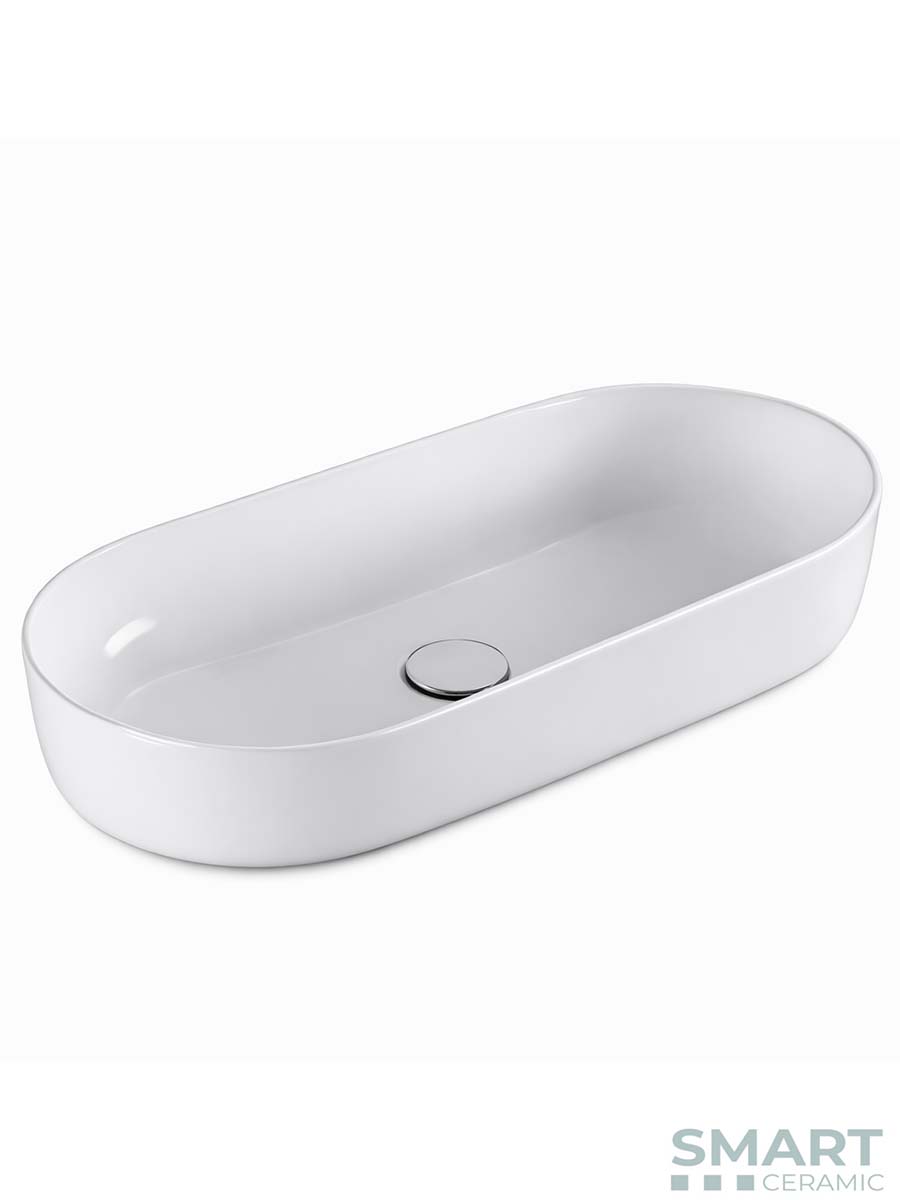 Lavabo nadgradni Ovails 70x35cm Smart Ceramic