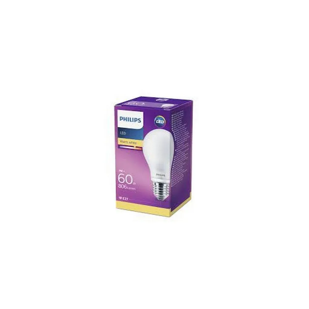 Philips LED sijalica 7 W/ 60 W/ E27/ 860 lm/ 2700K