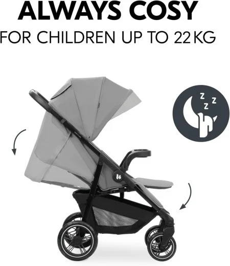 Hauck kolica shop n care, grey ( A102915 )