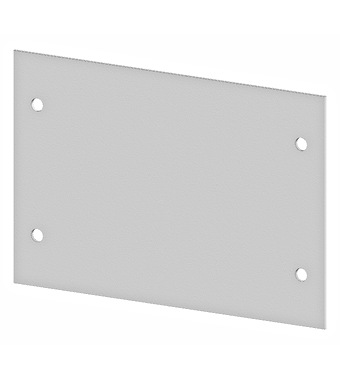Ground plate for Wall mounting for IG009401-- & IG009501--
H=288 W=429 D=4mm