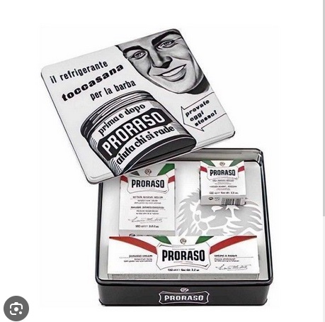 PRORASO SET za brijanje 3 u 1 Toscana za osetljivu kožu