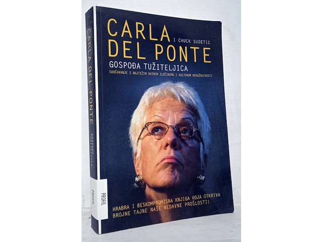 GOSPOĐA TUŽITELJICA Carla Del Ponte