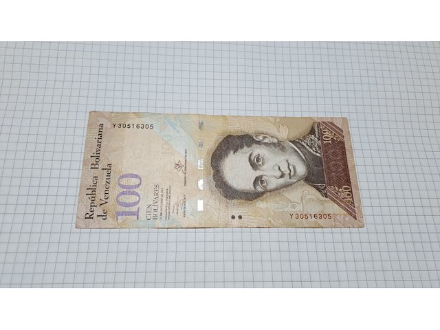 VENECUELA 100 BOLIVARES 2013 GODINA