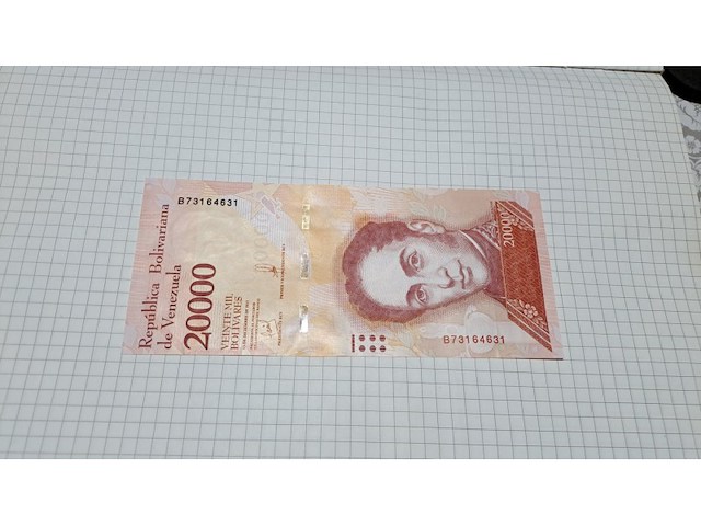VENECUELA 20000 BOLIVARES 2017 GODINA