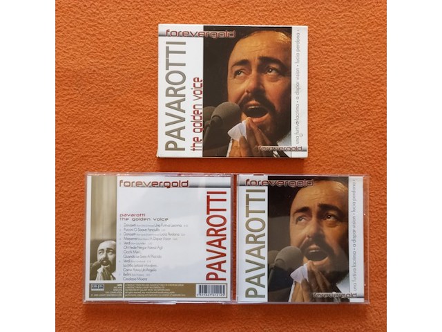 LUCIANO PAVAROTTI - The Golden Voice (CDbox) Made in UK
