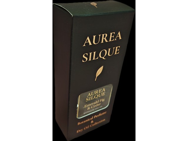 AUREA SILQUE Emerald fig&;;Cedar parfemsko suvo ulje