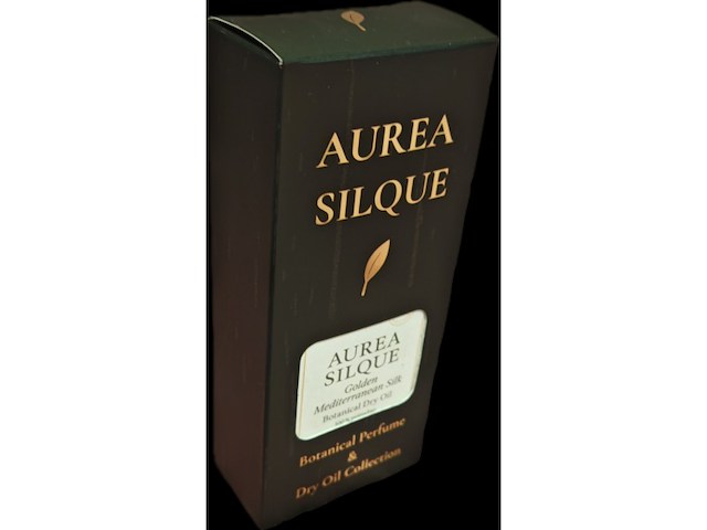 AUREA SILQUE Golden mediterranean silk parfem suvo ulje