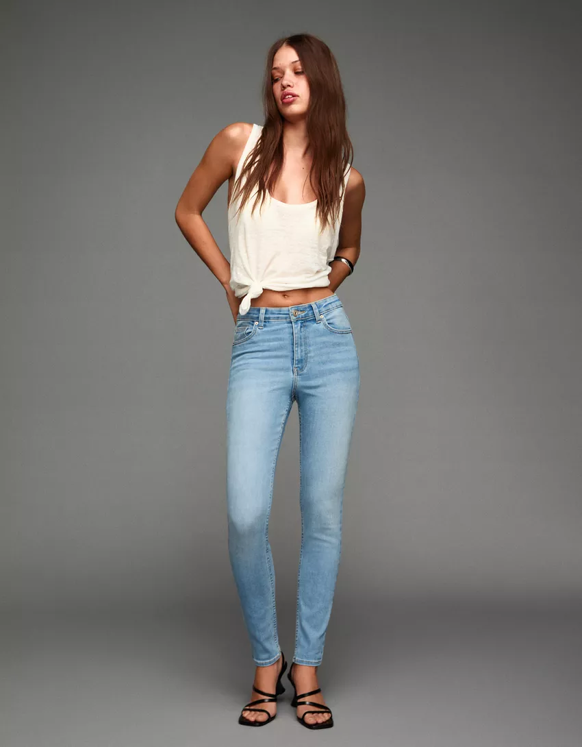 USKE PANTALONE SOFT VRLO VISOKOG STRUKA