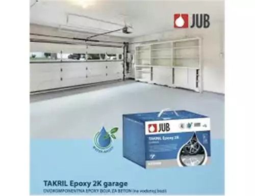 JUB Takril epoxy 2k garage ral 7040 5,4kg